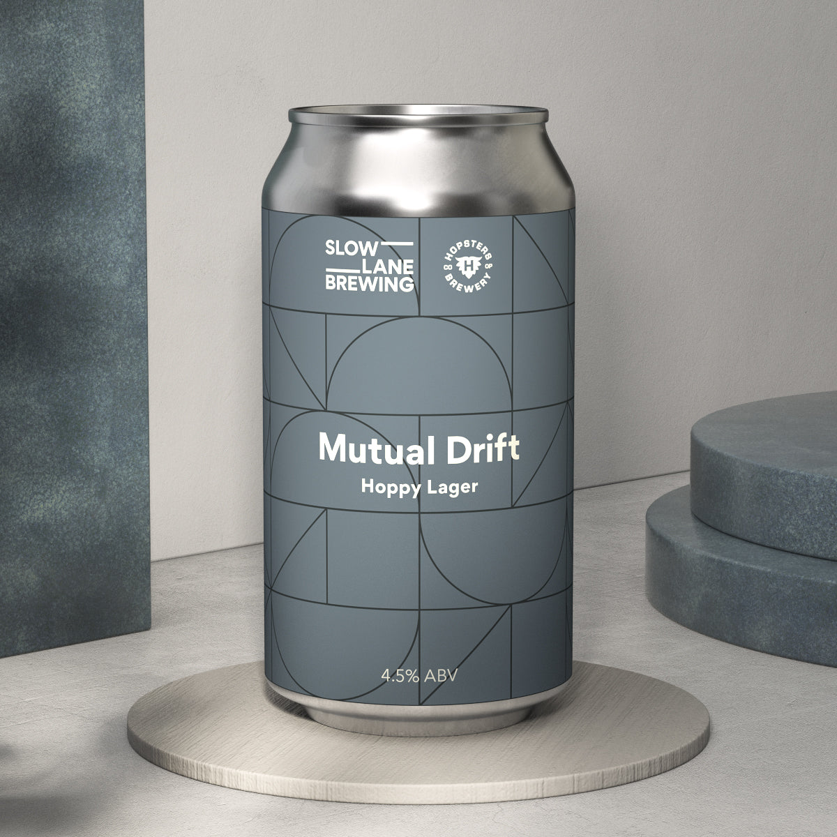 Mutual Drift - Hoppy Lager 4.5% – Slow Lane Brewing