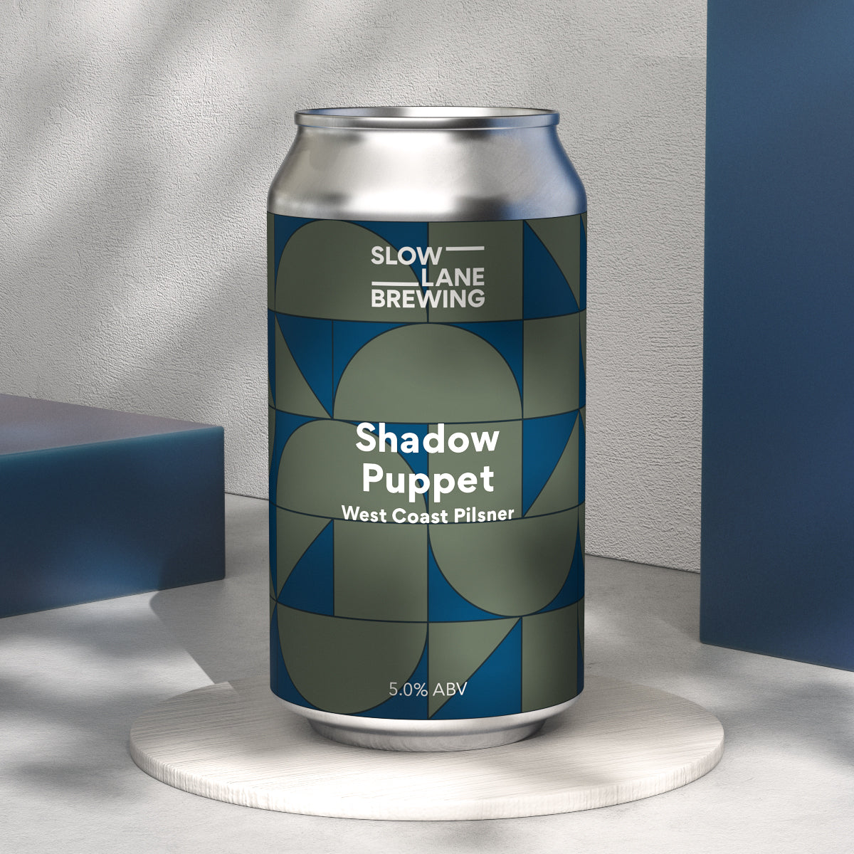 Shadow Puppet - West Coast Pilsner 5% – Slow Lane Brewing