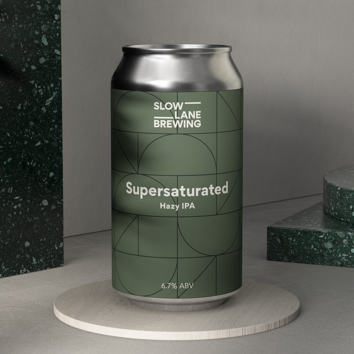 Supersaturated - Hazy IPA 6.7% – Slow Lane Brewing