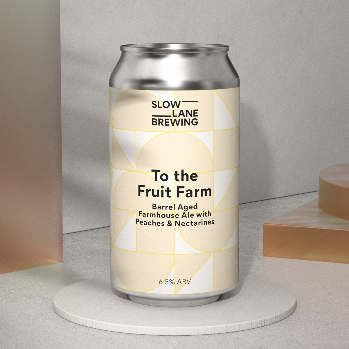 To the Fruit Farm - Barrel Aged Farmhouse Ale with Peaches & Nectarine ...