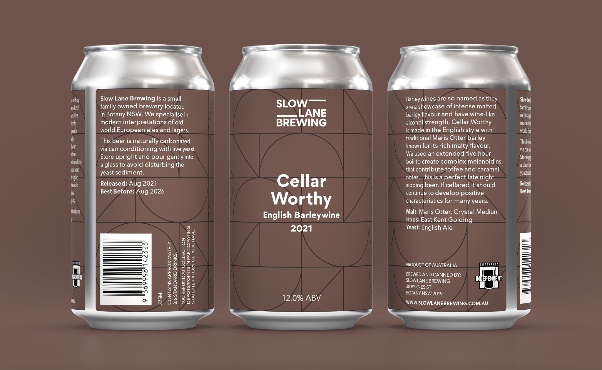 Cellar Worthy - English Barleywine 12% – Slow Lane Brewing