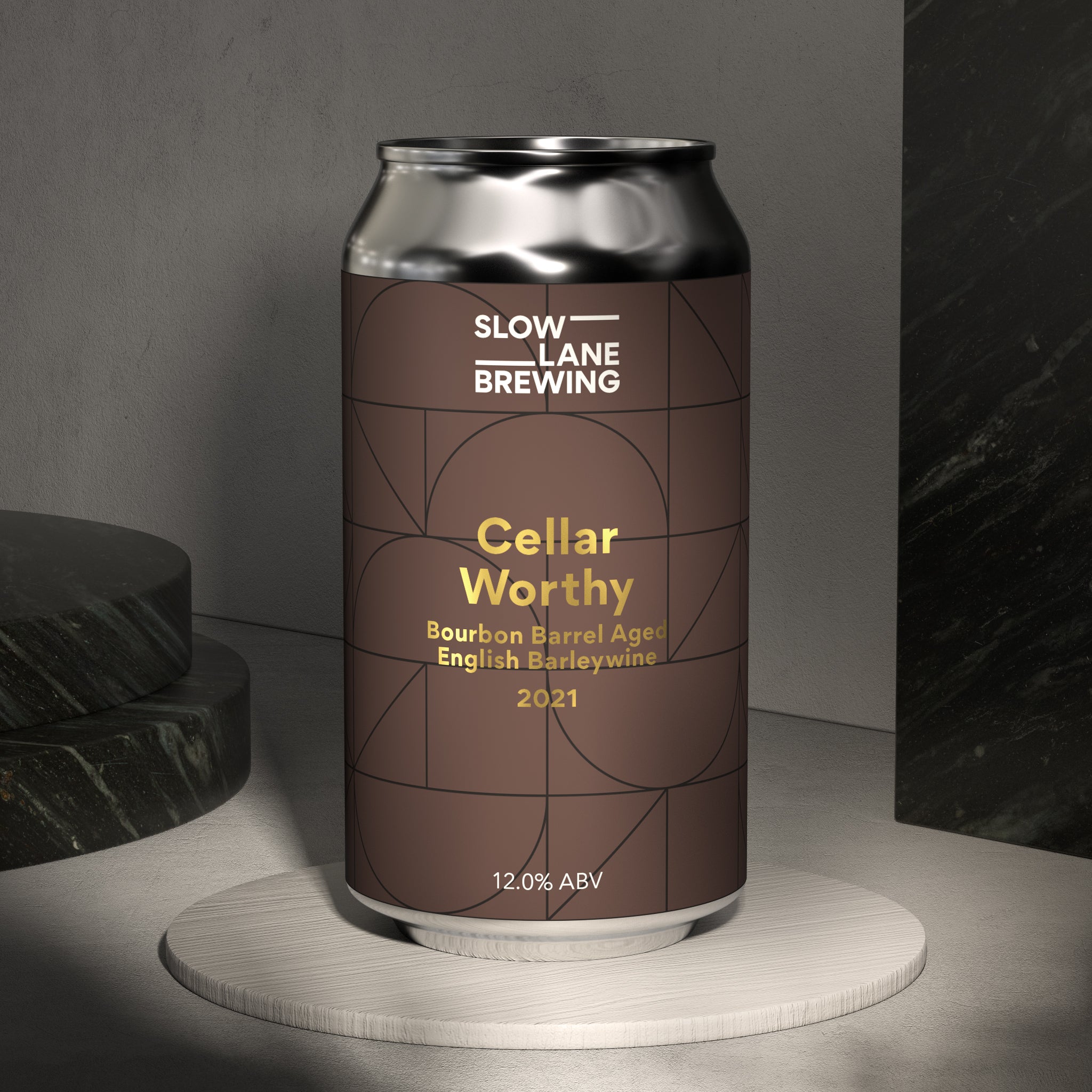 Cellar Worthy Bourbon Barrel Aged - English Barleywine 2021 12% – Slow ...