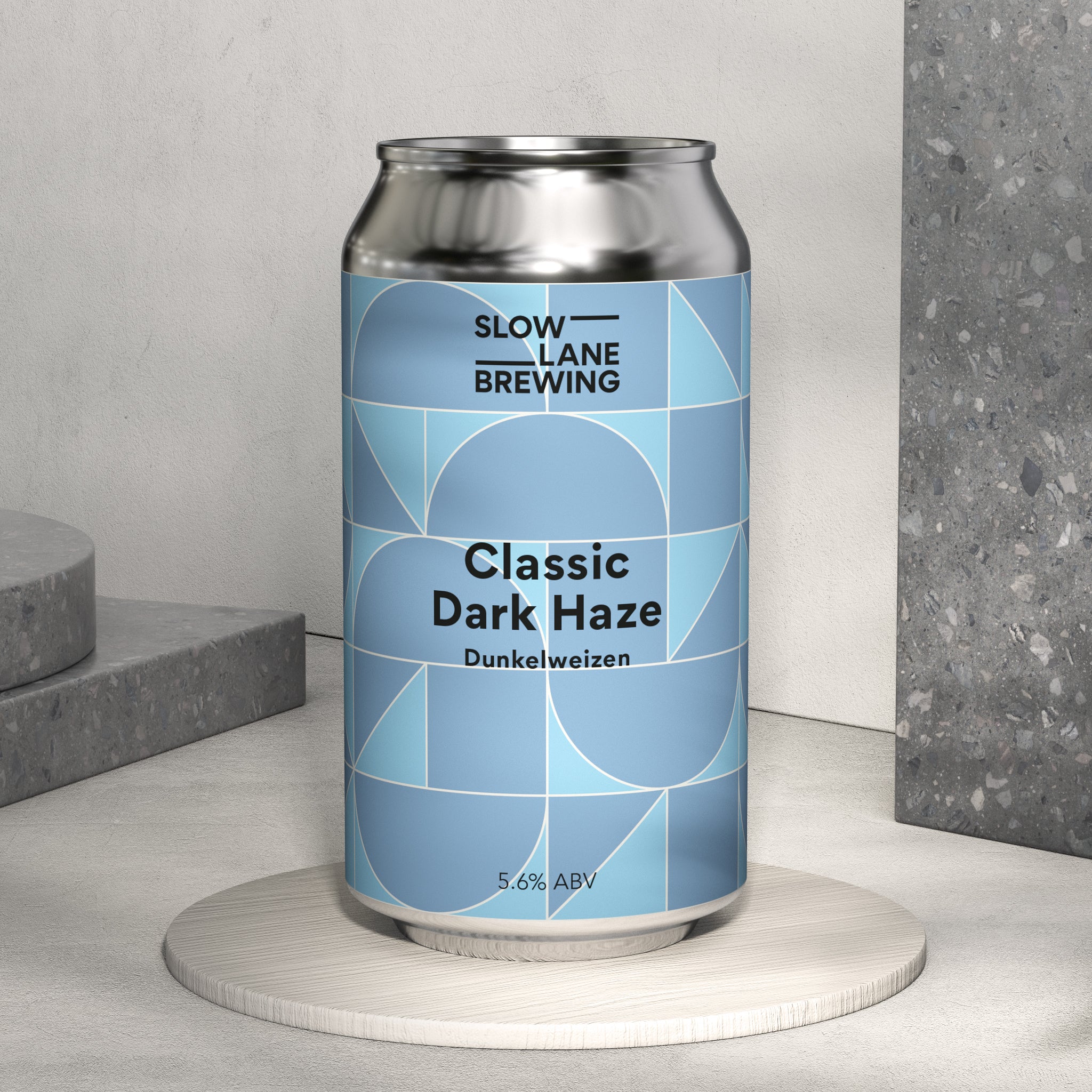 Classic Dark Haze - Dunkelweizen 5.6% – Slow Lane Brewing