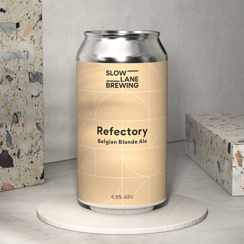 Refectory Belgian Blonde Ale 48 Slow Lane Brewing